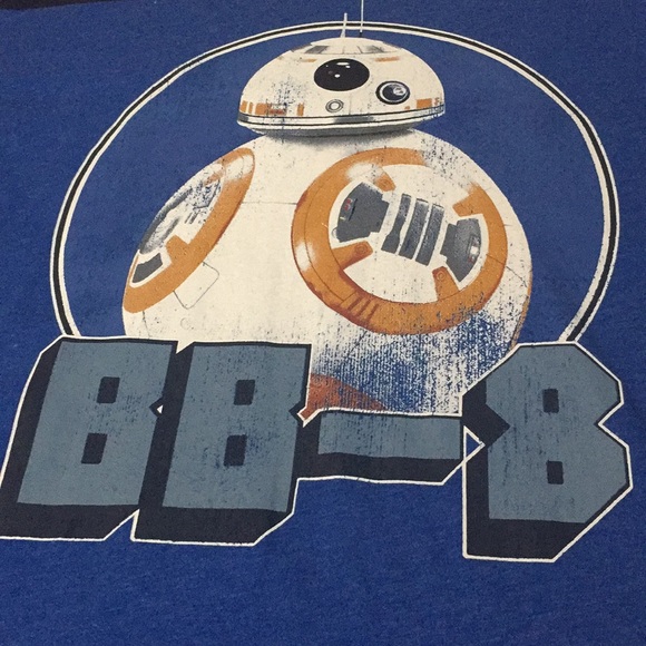 Star Wars | Shirts | Star Wars Bb8 Jersey Style Tshirt | Poshmark